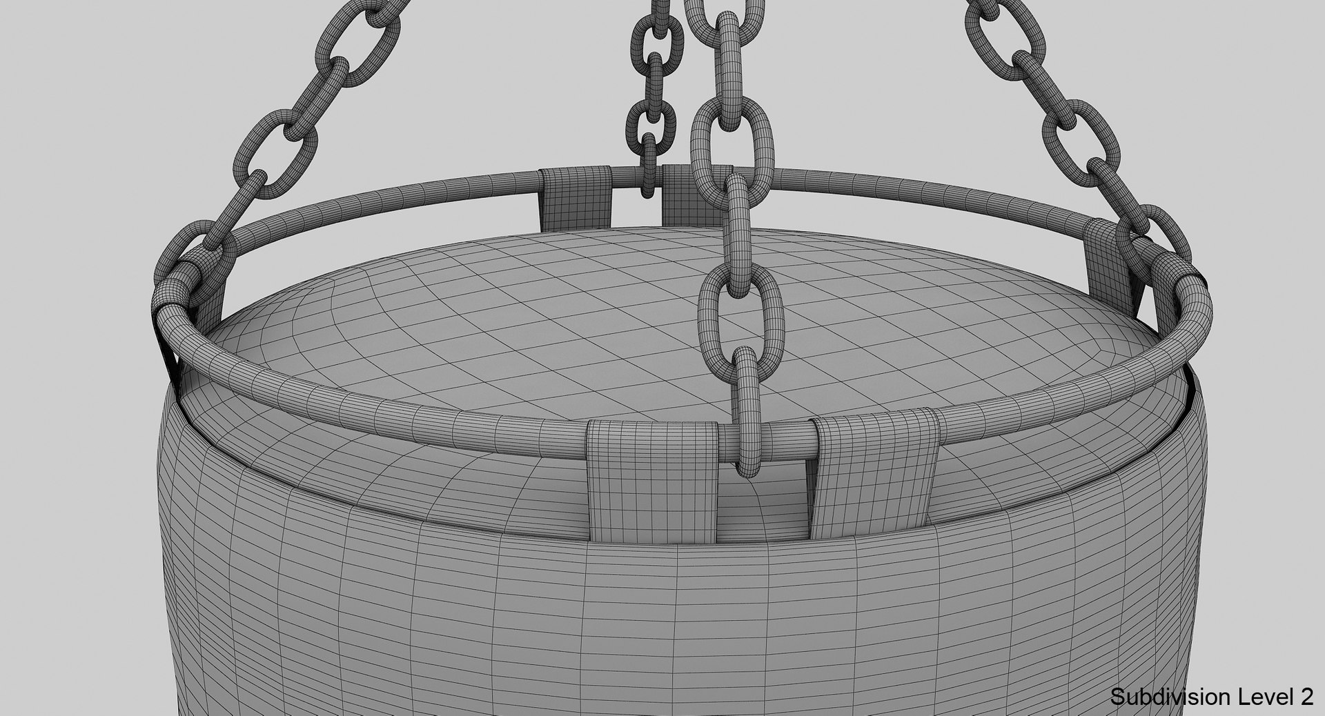 punching bag 3d model