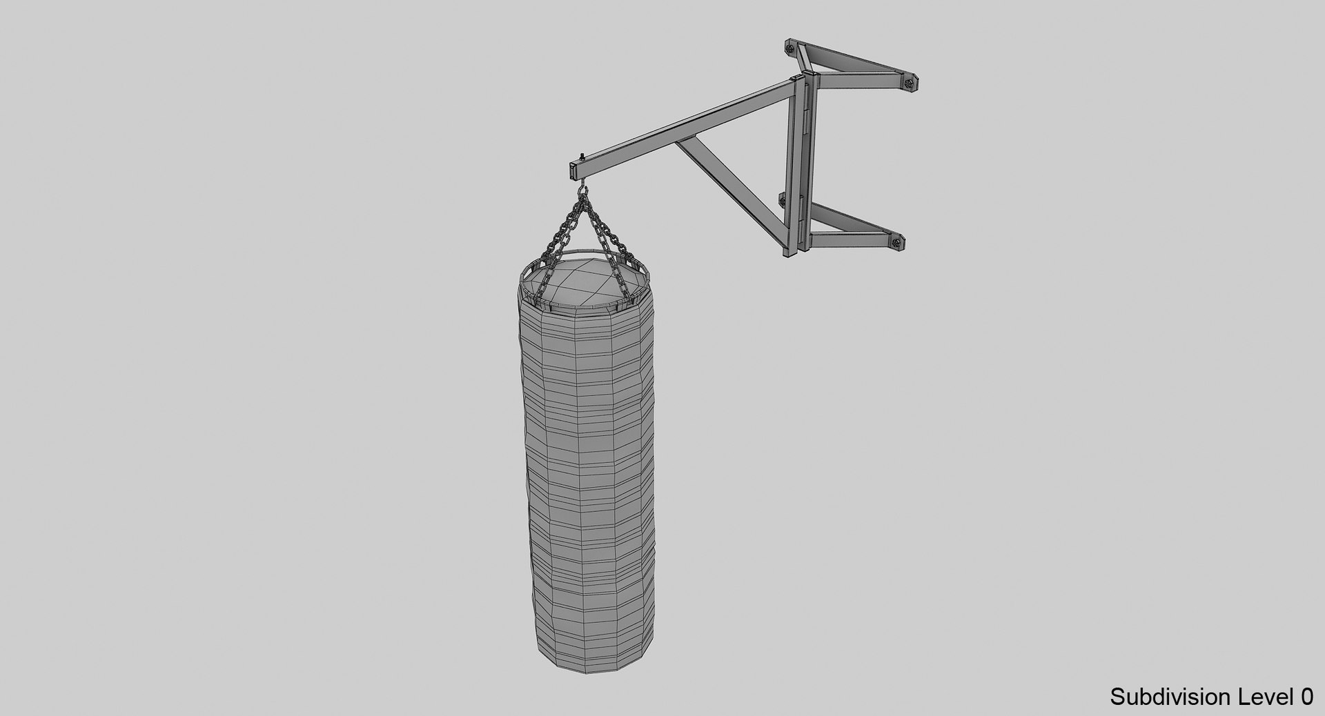 punching bag 3d model