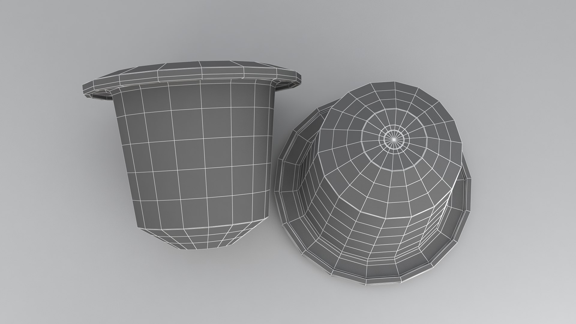 3D Coffee Capsule Black Model - TurboSquid 2345569