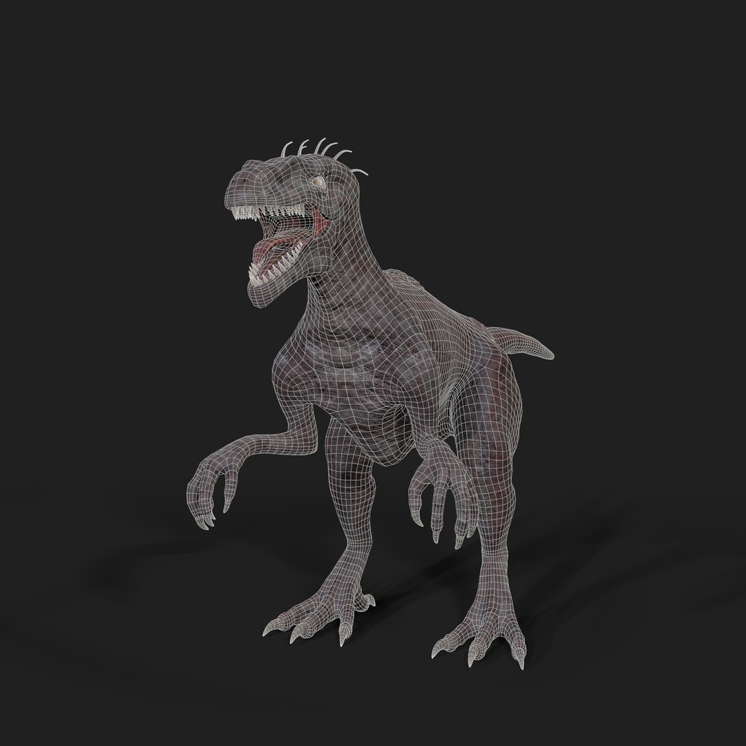 3D Dinosaurs Velociraptor Hybrid 3D Model Model - TurboSquid 1792143