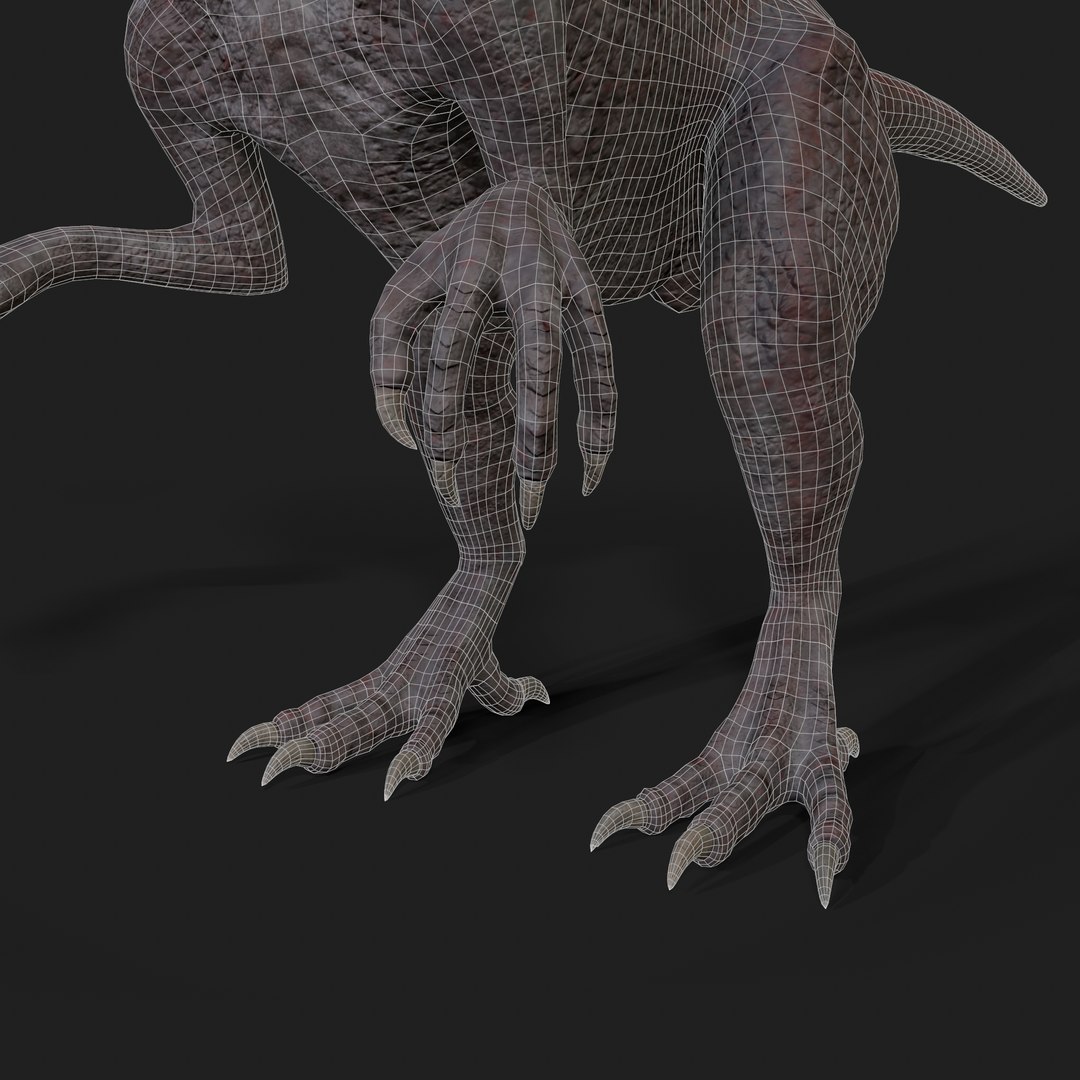 3D Dinosaurs Velociraptor Hybrid 3D Model Model - TurboSquid 1792143