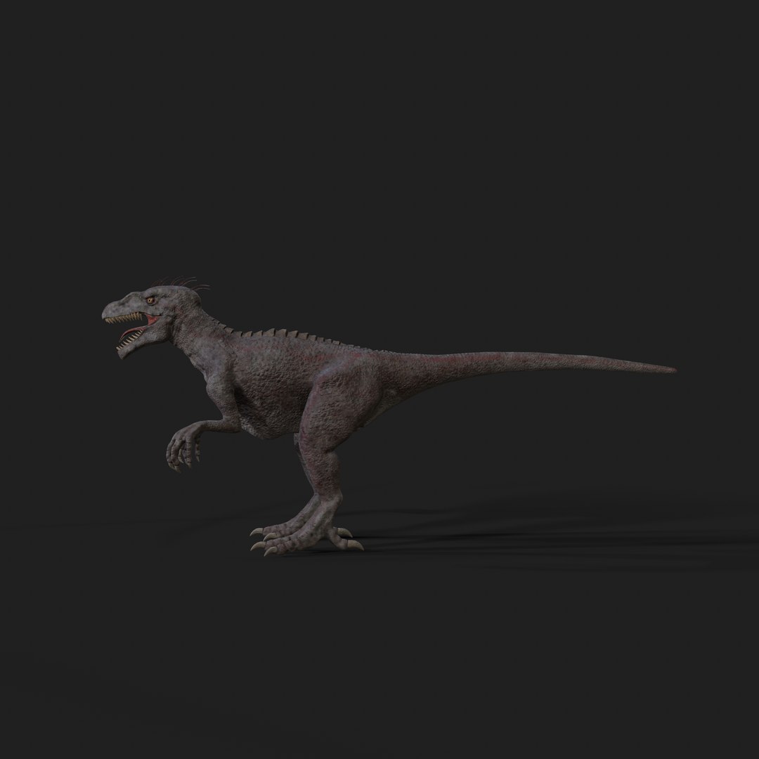 3D Dinosaurs Velociraptor Hybrid 3D Model Model - TurboSquid 1792143