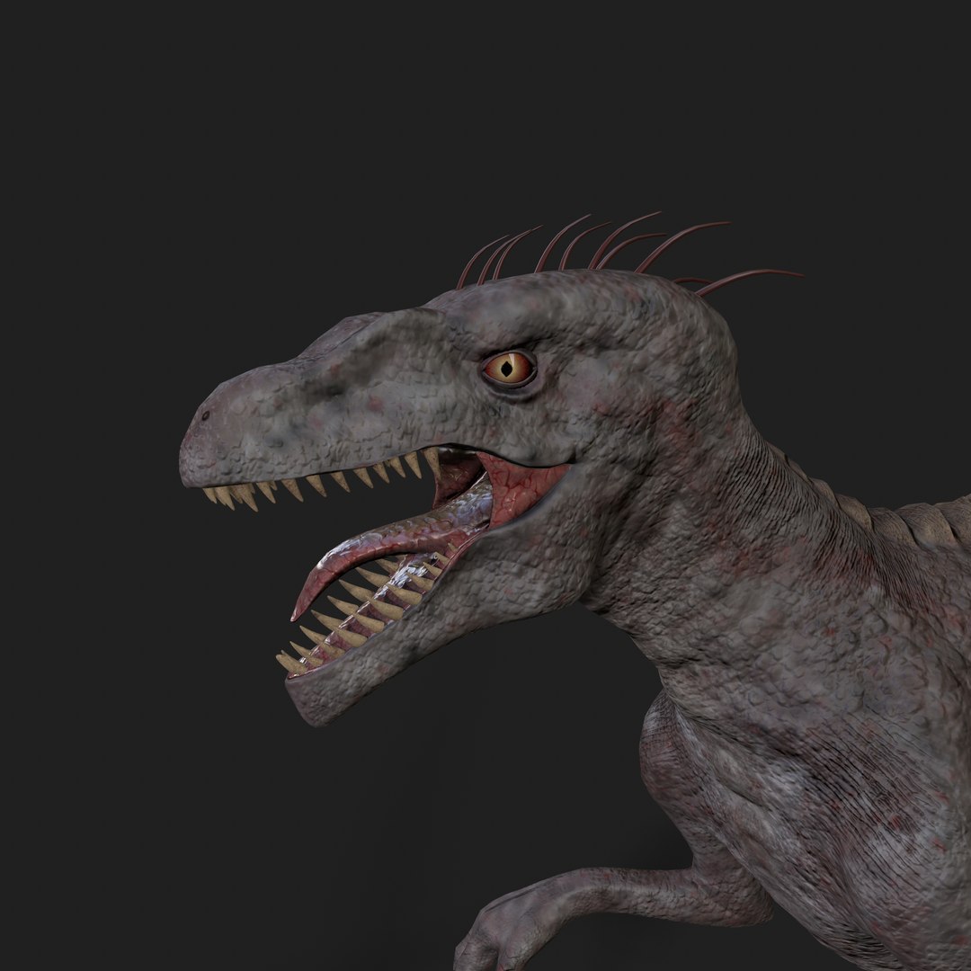 3D Dinosaurs Velociraptor Hybrid 3D Model Model - TurboSquid 1792143