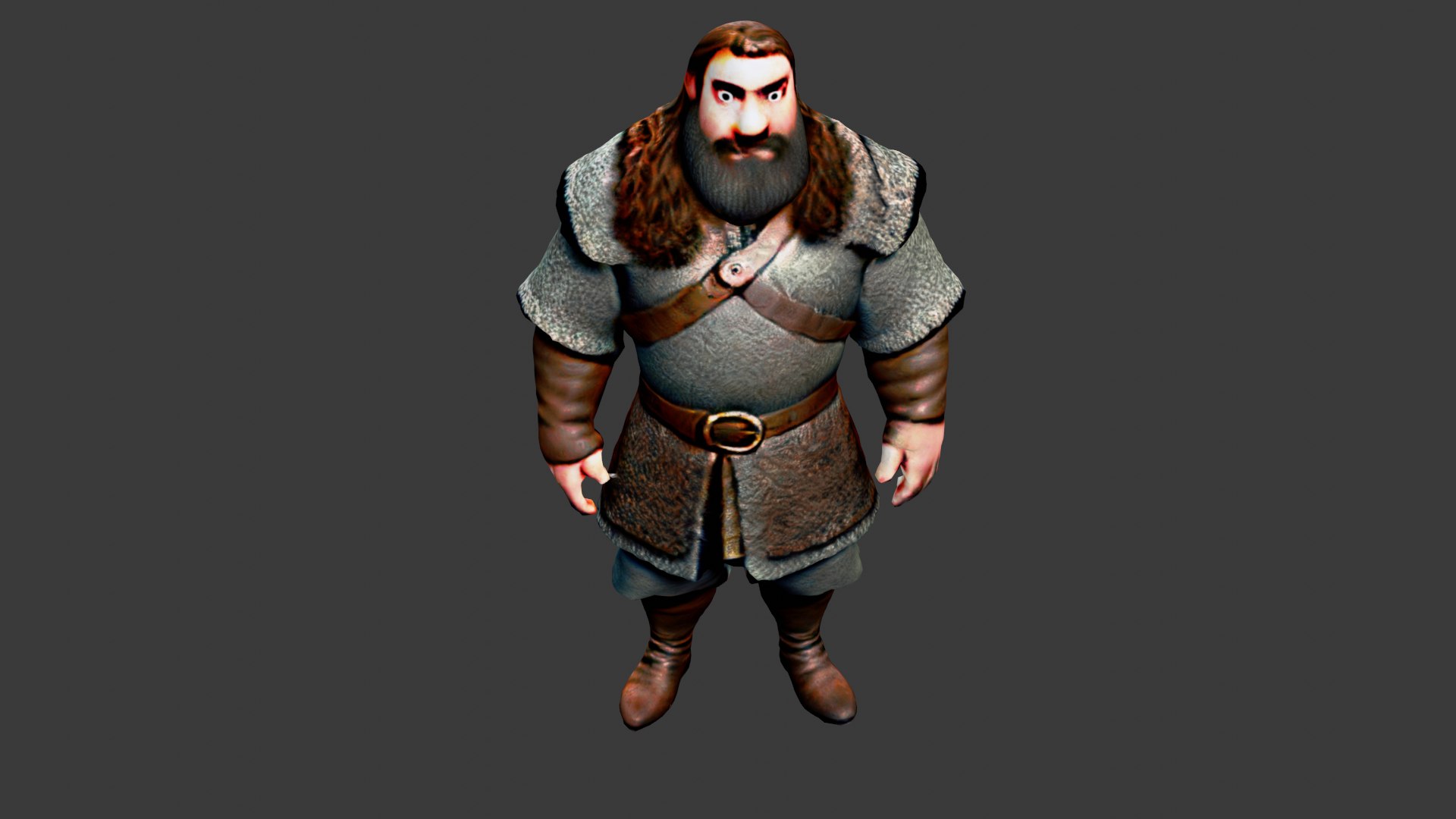 3D Model Medieval Worker - TurboSquid 2127591