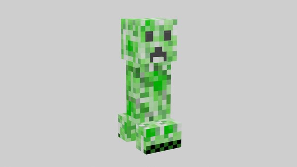 Minecraft Creeper 3D 모델 - TurboSquid 1984340