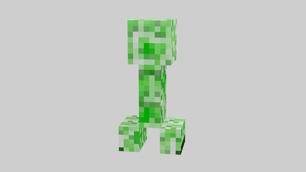 Minecraft Creeper 3D 모델 - TurboSquid 1984340
