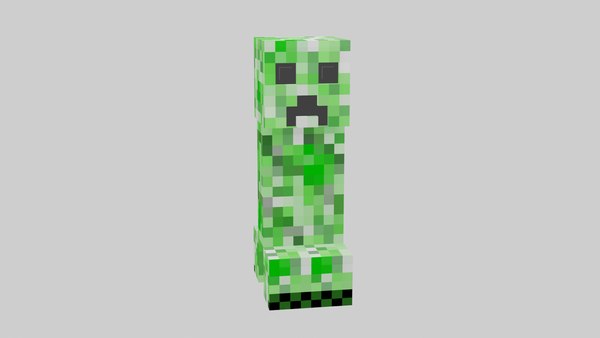 Minecraft Creeper 3D 모델 - TurboSquid 1984340