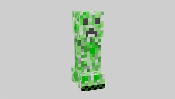 Minecraft Creeper 3D 모델 - TurboSquid 1984340