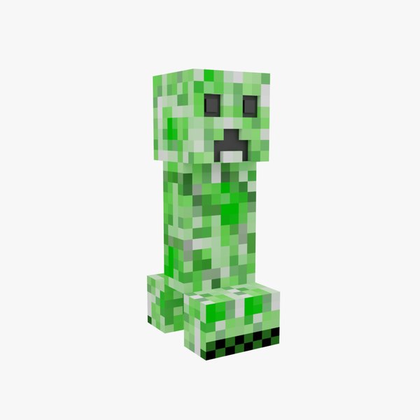 Minecraft Creeper 3D 모델 - TurboSquid 1984340