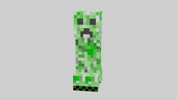 3D модель Minecraft Creeper - TurboSquid 1984340