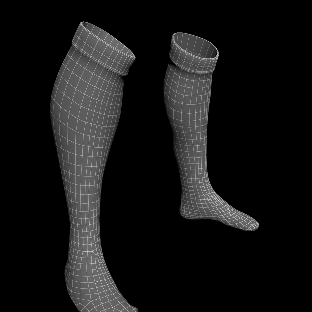 3d Realistic Socks V2 Model