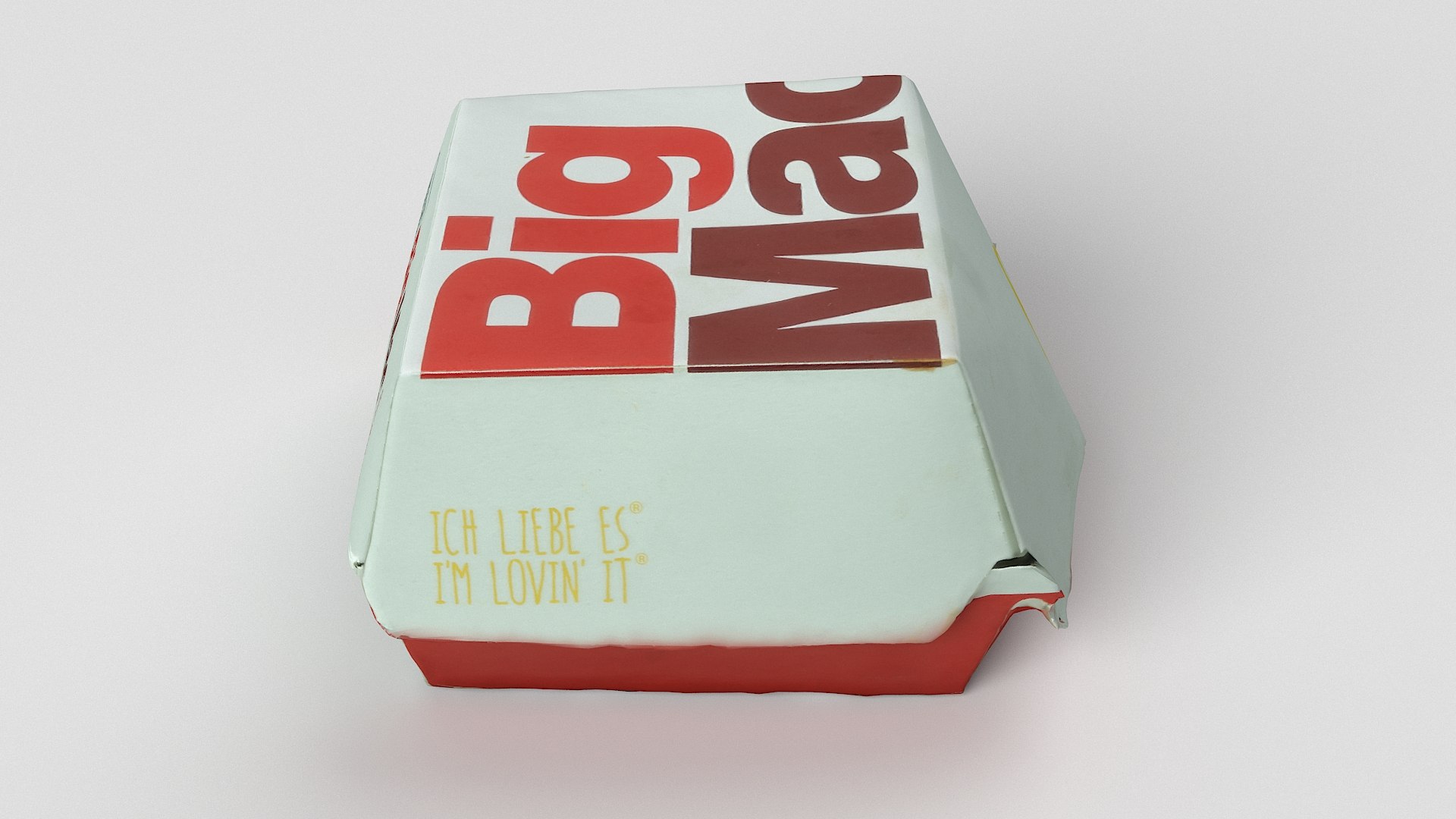 3D Big Mac Burger Box Model - TurboSquid 1584754