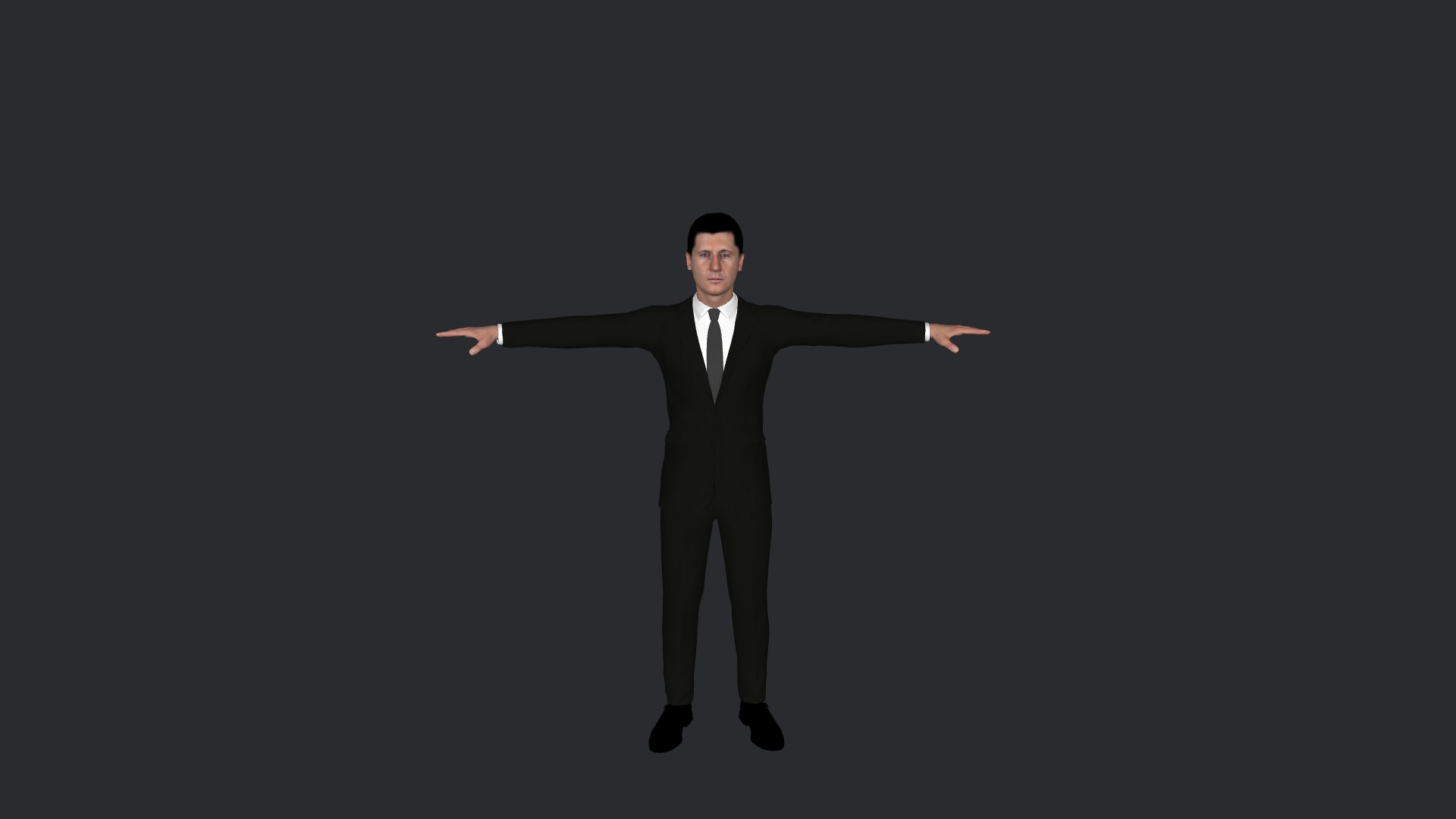 3D Robert Lewandowski Hyper Realistic Full Body Fully Rigged 3D ...