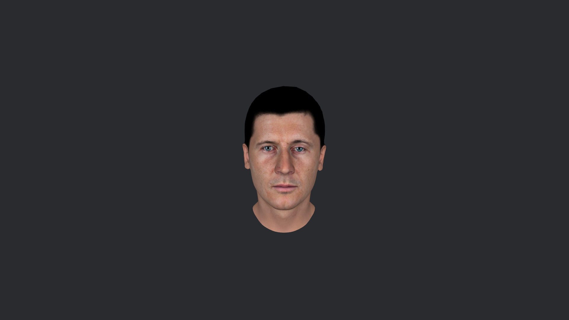 3D Robert Lewandowski Hyper Realistic Full Body Fully Rigged 3D ...