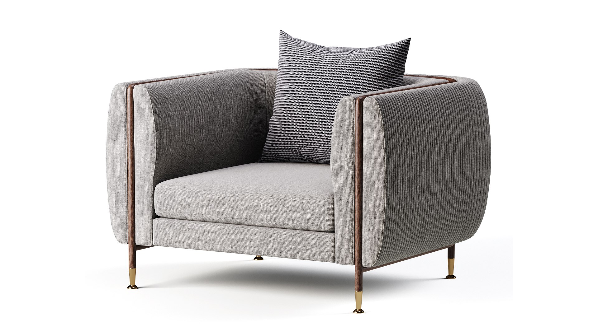 3D ARMCHAIR BARLOW Model - TurboSquid 2428377