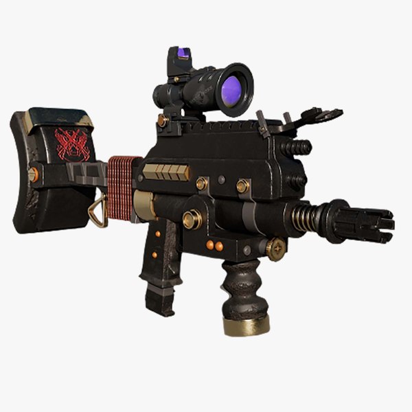 modelo 3d Modify Gun - TurboSquid 2033458