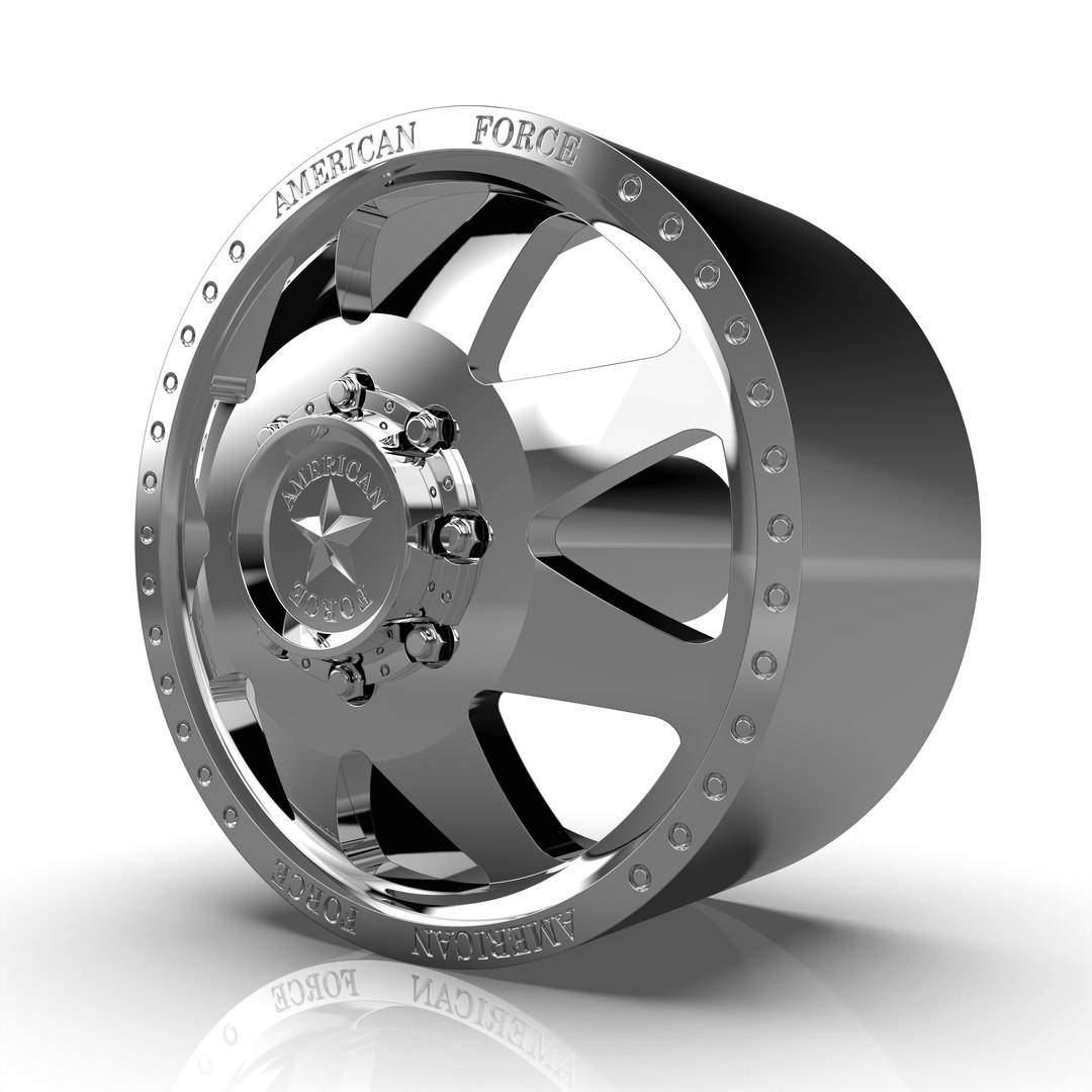 3D AMERICAN FORCE DB02 MONUMENT DBO WHEEL RIM Model - TurboSquid 2147516