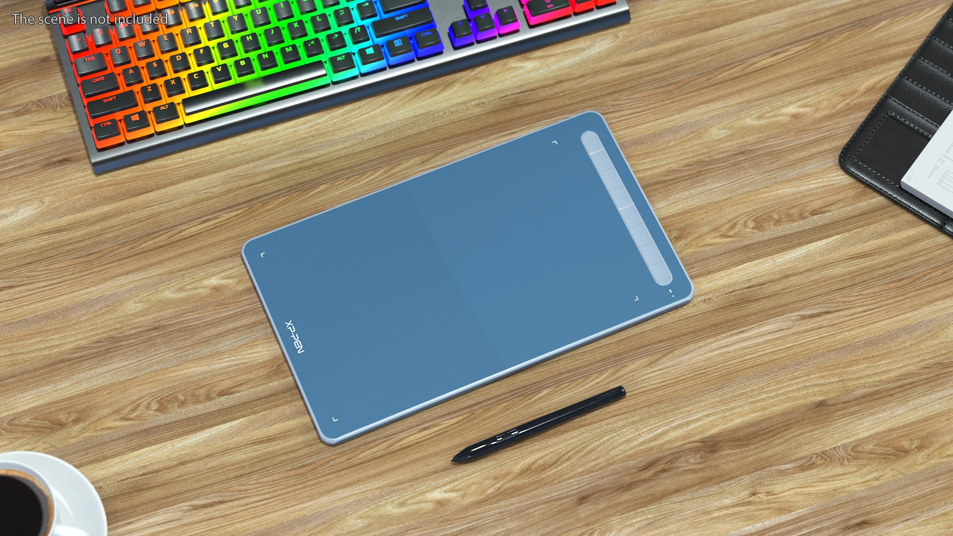 3D Digital Graphics Drawing Tablet XP-Pen Deco Blue Model - TurboSquid ...