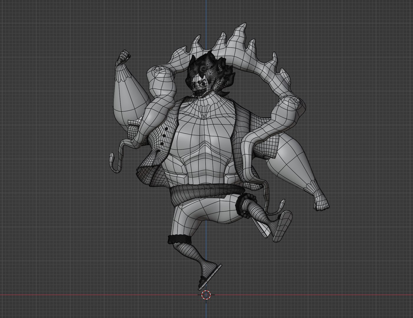 Luffy Gear 5 Muscle - One Piece 3D Model - TurboSquid 2272995