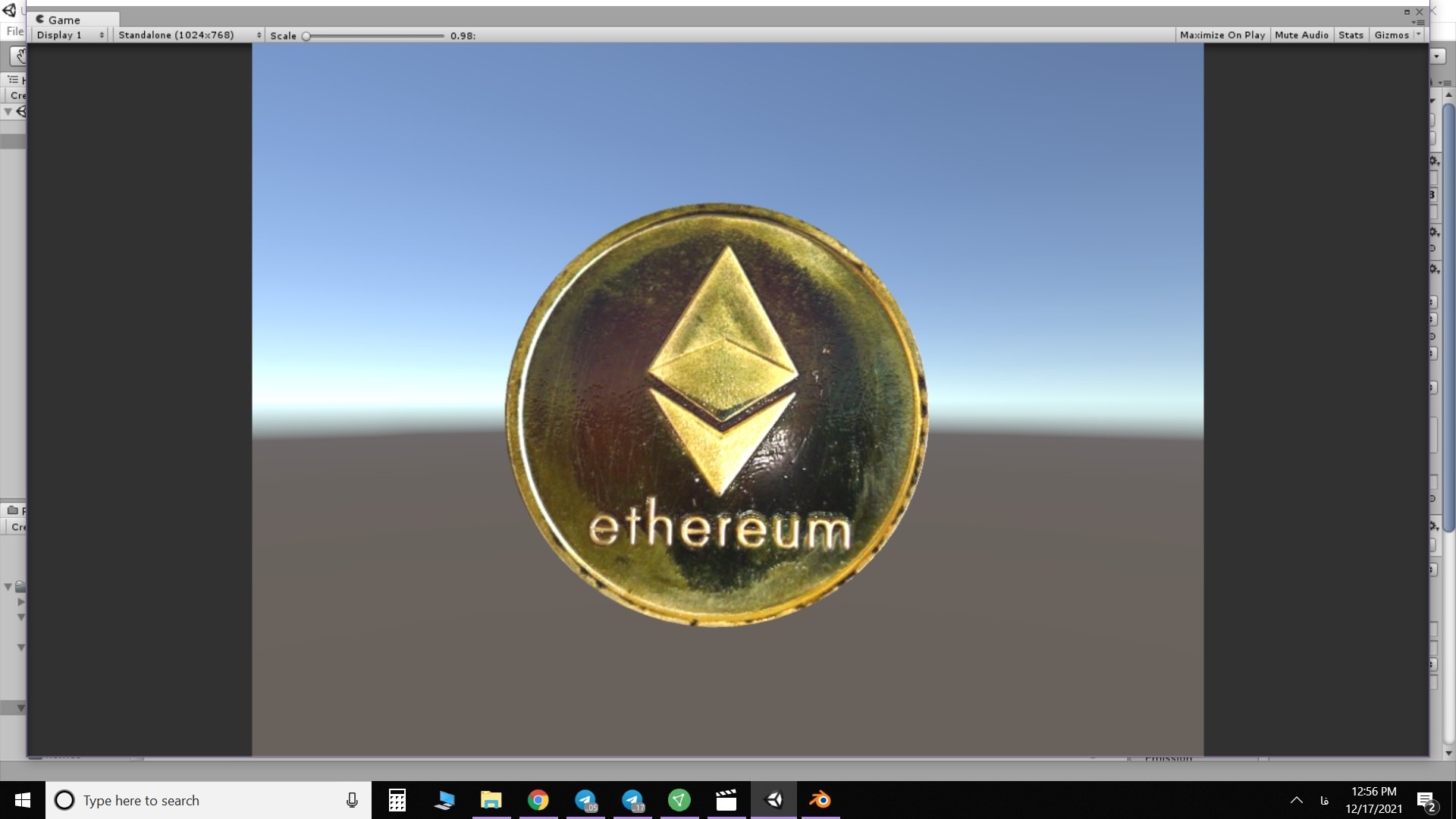 Ethereum Coin 3D Model - TurboSquid 1828956