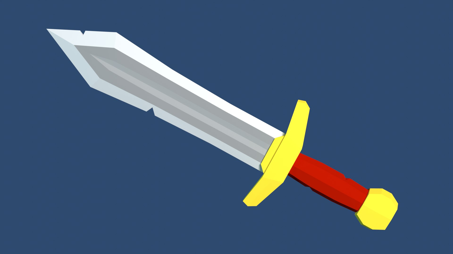 3D Model Sword Lowpoly - TurboSquid 2081684