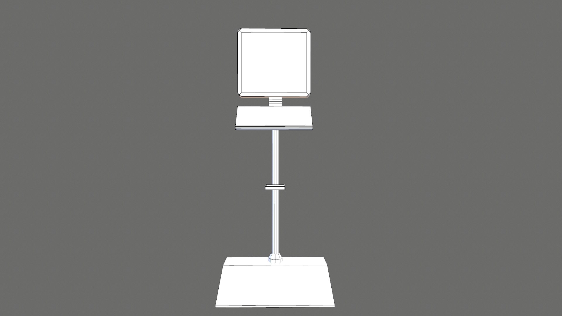 HMI Screen 3D Model - TurboSquid 2317555