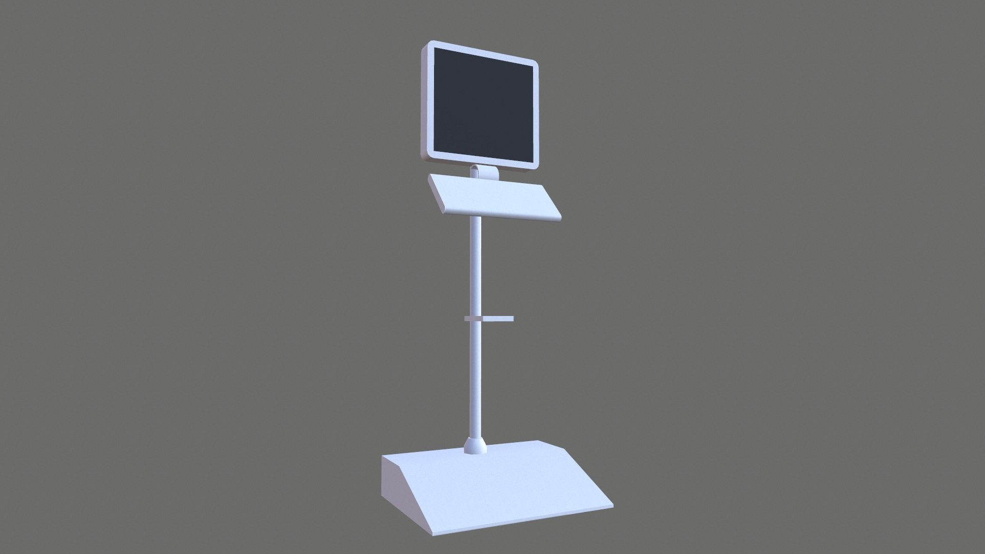 HMI Screen 3D Model - TurboSquid 2317555