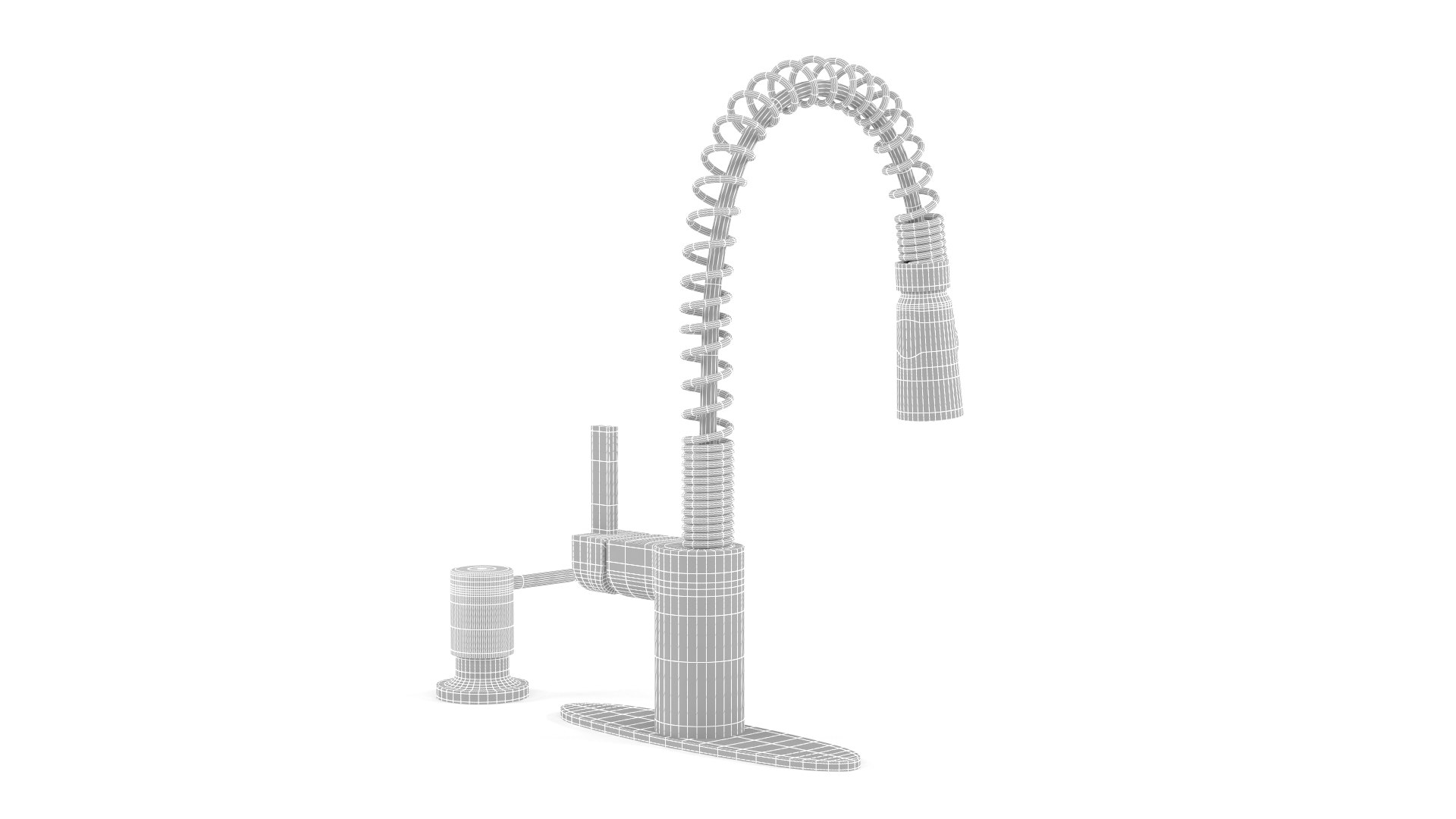3D Kitchen Faucet Model - TurboSquid 2285289