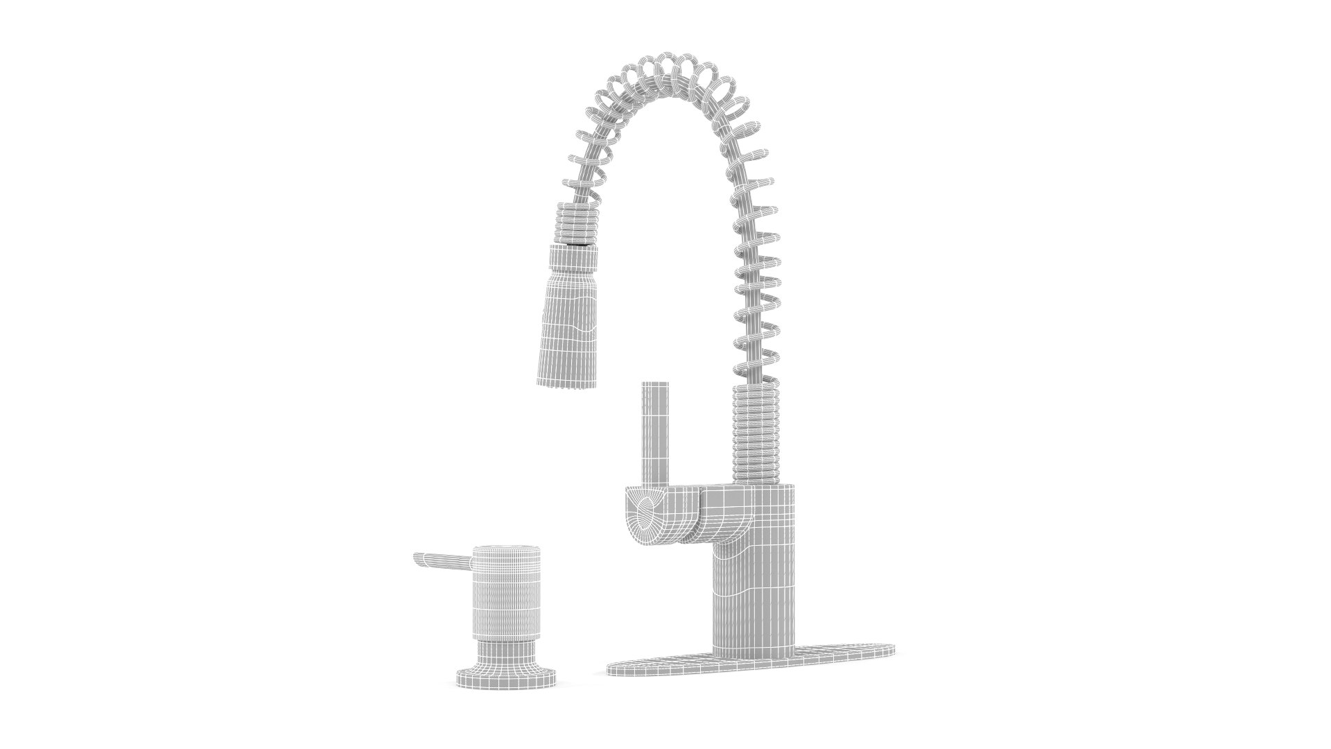3D Kitchen Faucet Model - TurboSquid 2285289