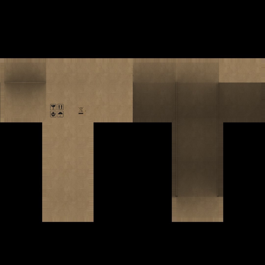 Open Cardboard Box 3D Model - TurboSquid 1934776