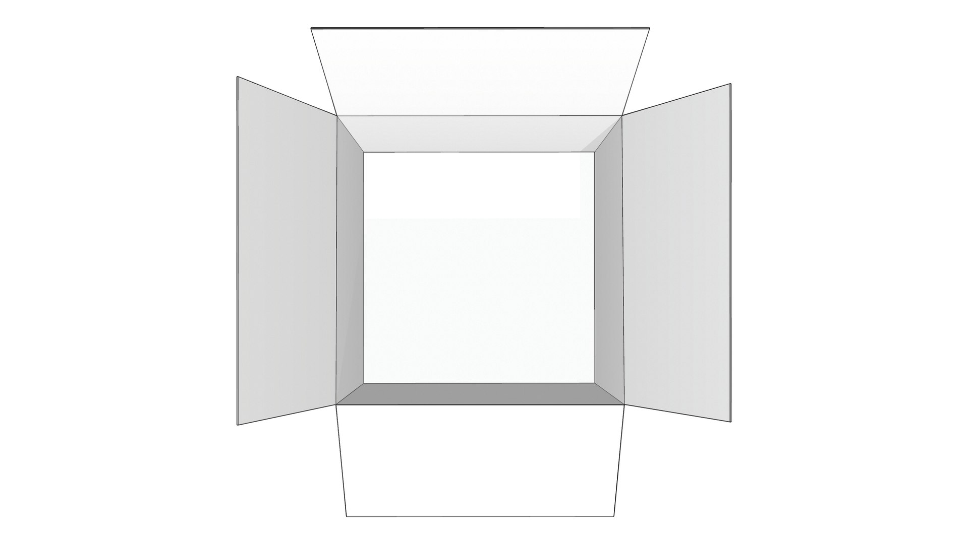 Open Cardboard Box 3D Model - TurboSquid 1934776