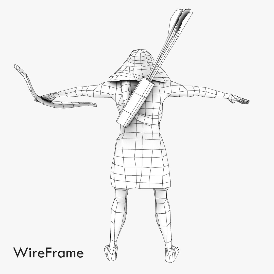 maya egyptian archer animation pack 2
