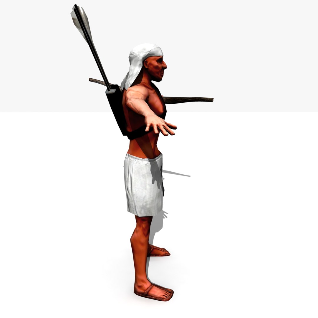 maya egyptian archer animation pack 2