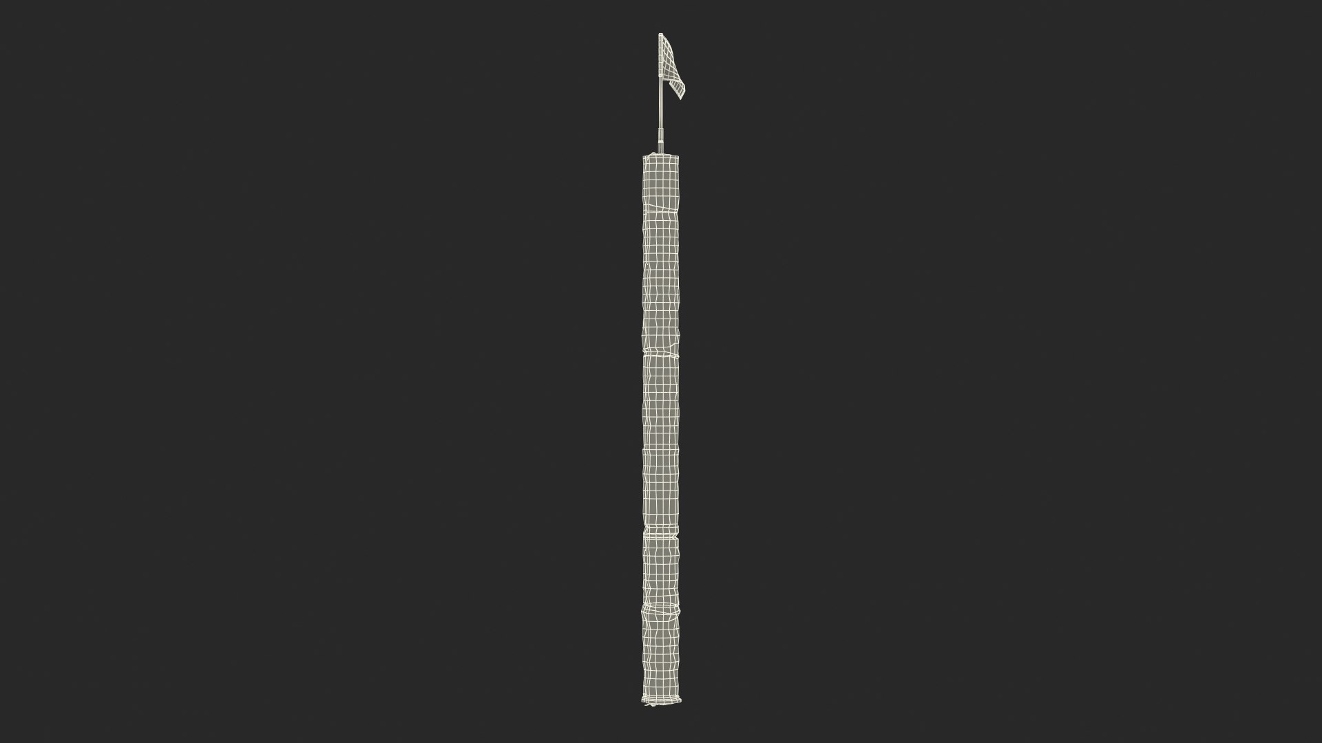 3D Polo Goal Post Red - TurboSquid 2279889