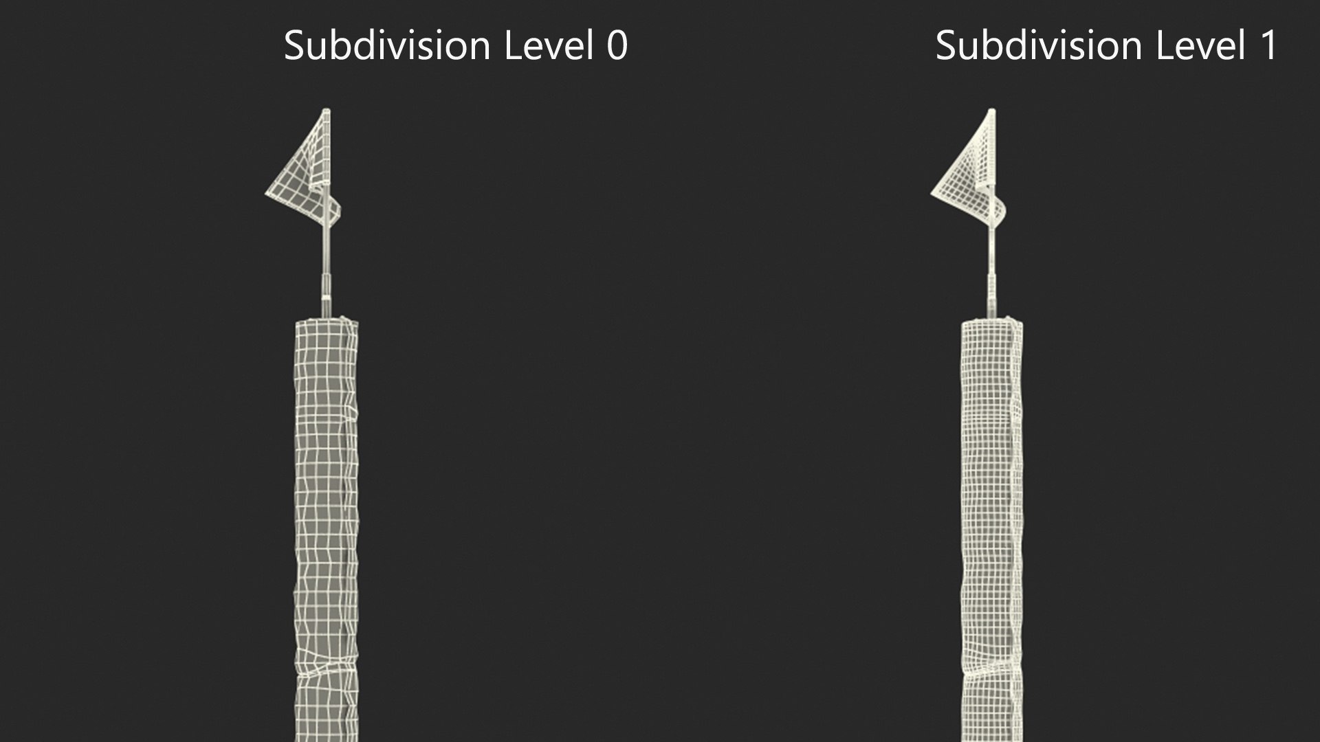 3D Polo Goal Post Red - TurboSquid 2279889