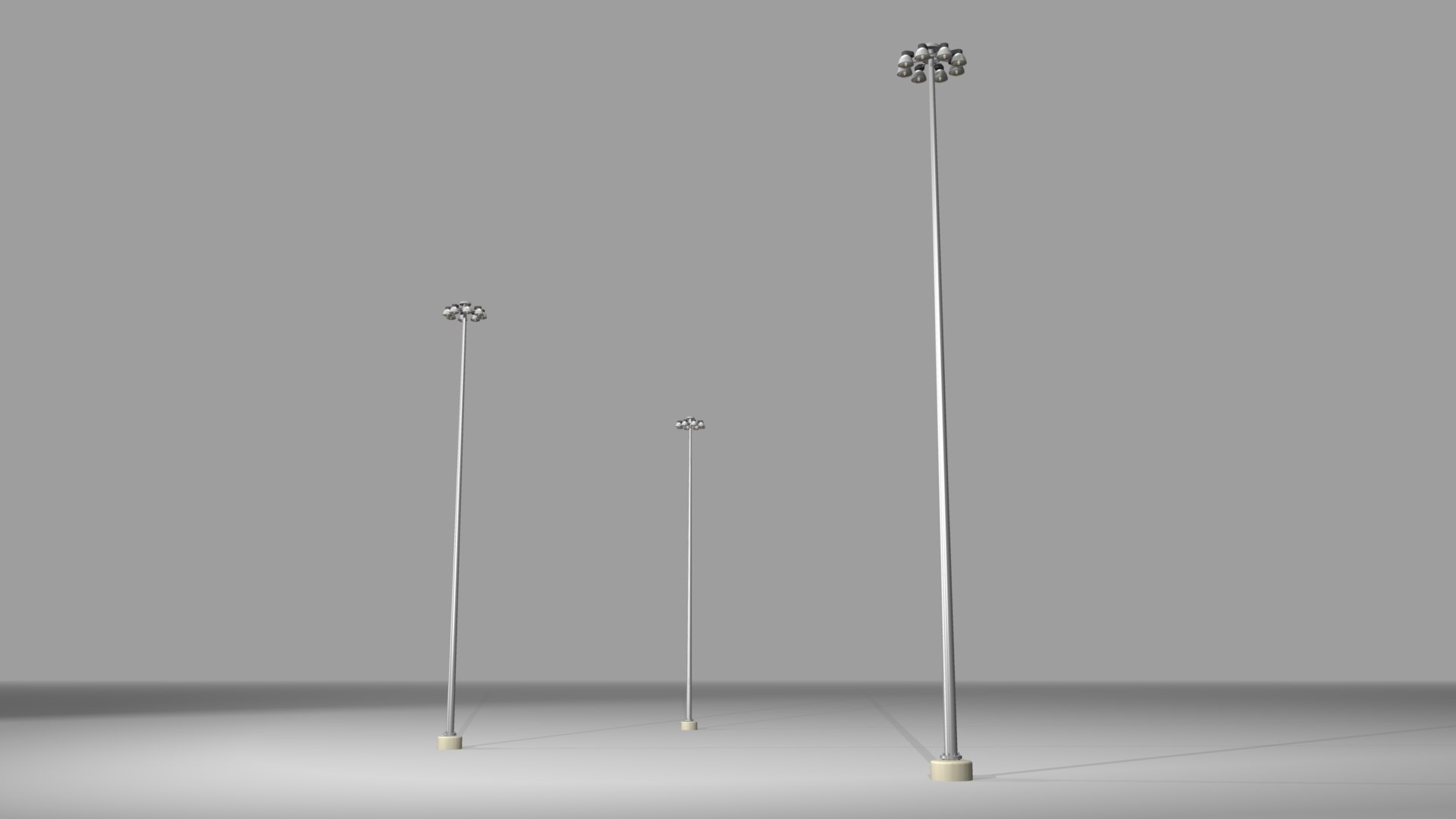 3D Mast Light Highways - TurboSquid 1165623
