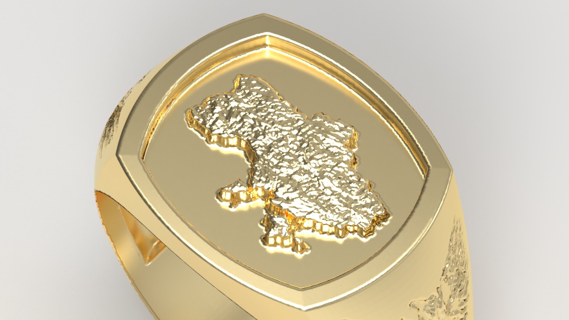 3D model Ukrainian patriots Ring - TurboSquid 2158390