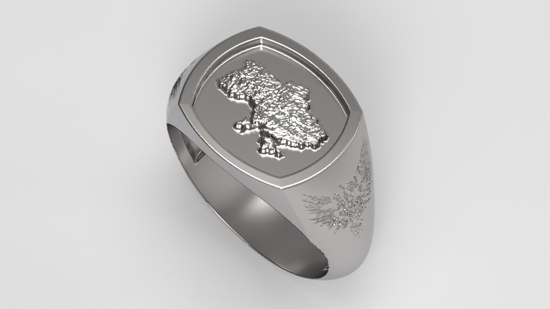 3D model Ukrainian patriots Ring - TurboSquid 2158390