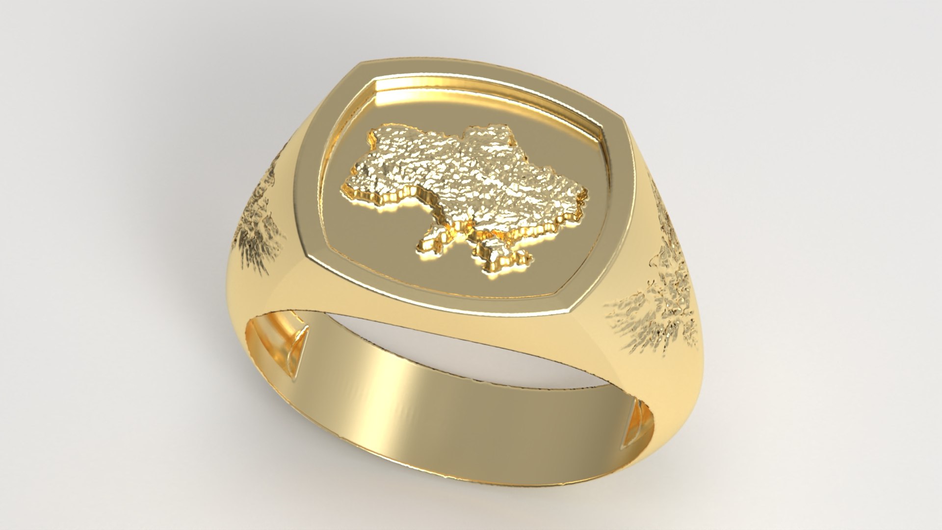 3D model Ukrainian patriots Ring - TurboSquid 2158390