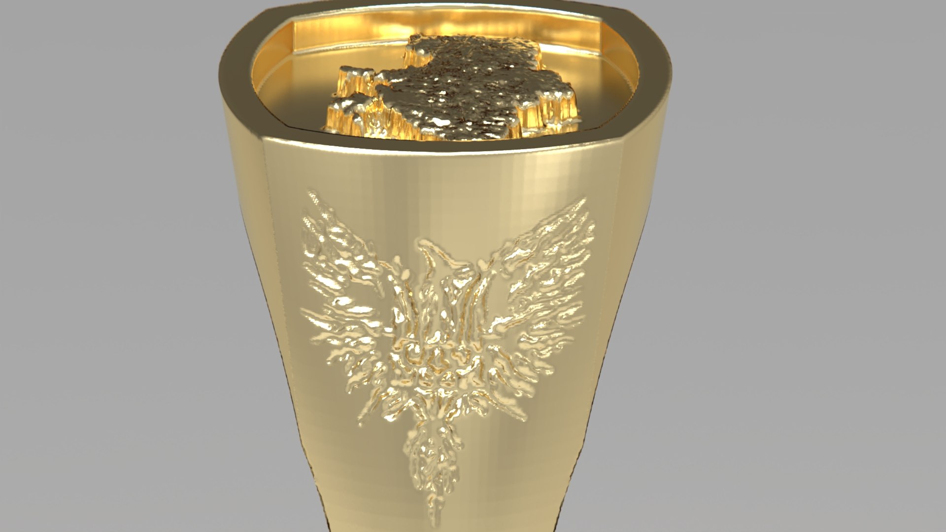 3D model Ukrainian patriots Ring - TurboSquid 2158390