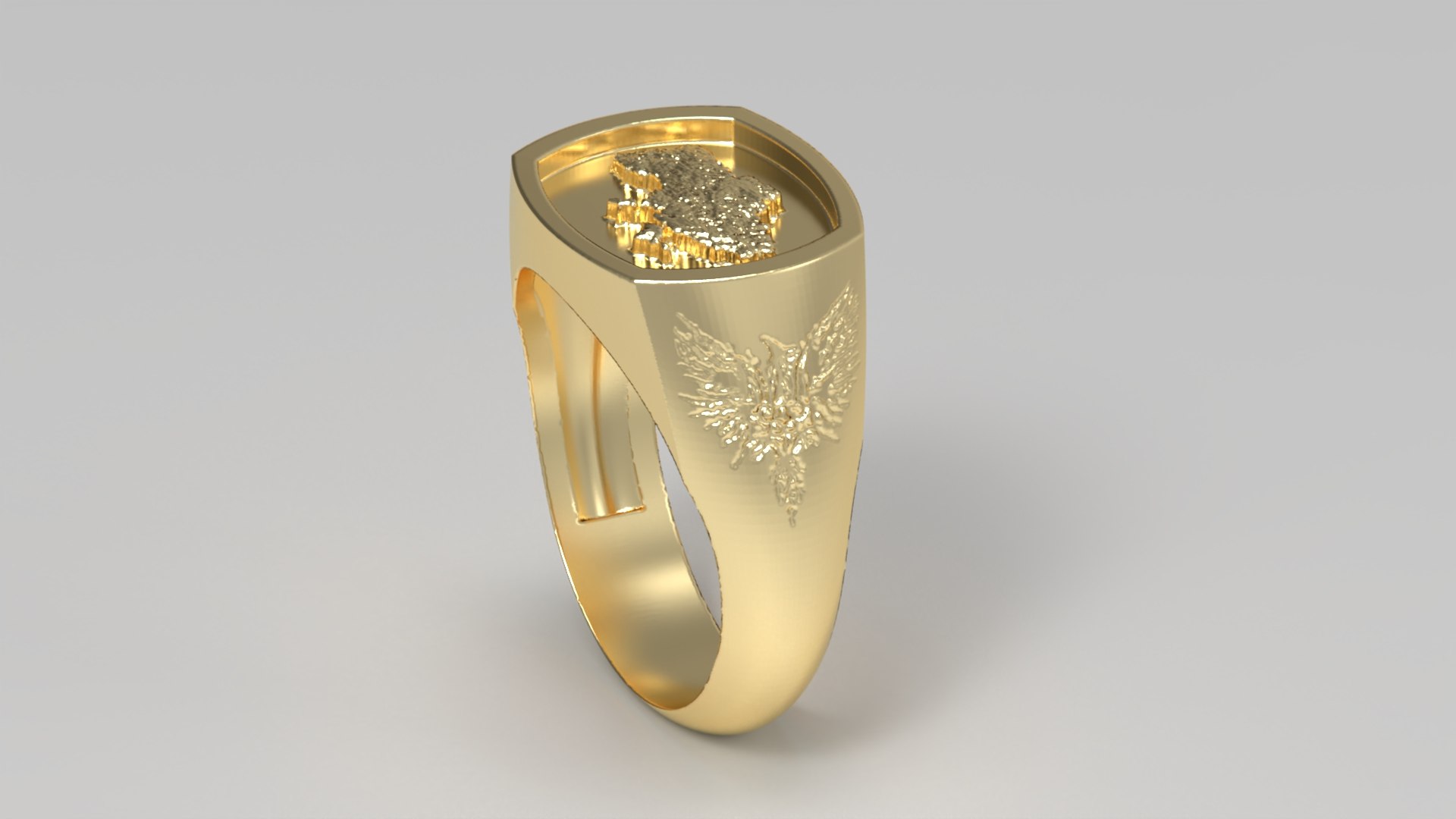 3D model Ukrainian patriots Ring - TurboSquid 2158390