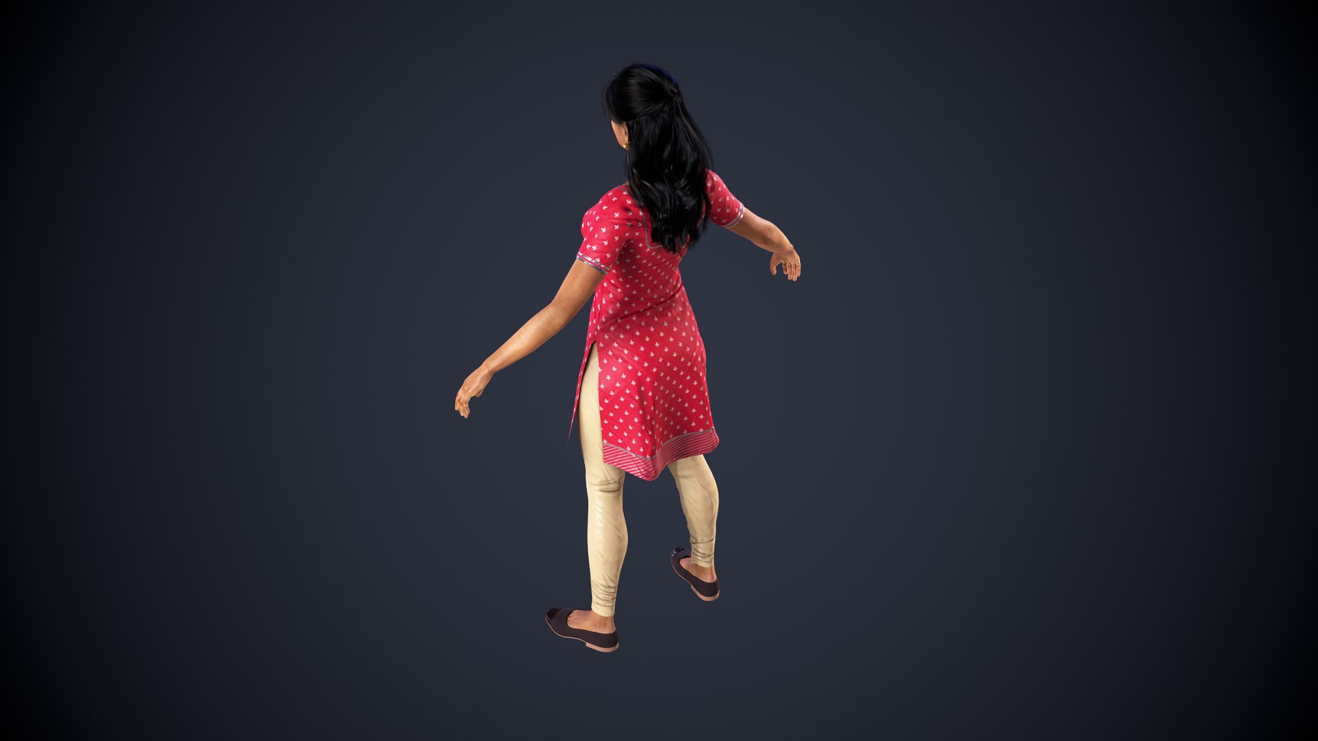3D Indian Girl Model - TurboSquid 2026154