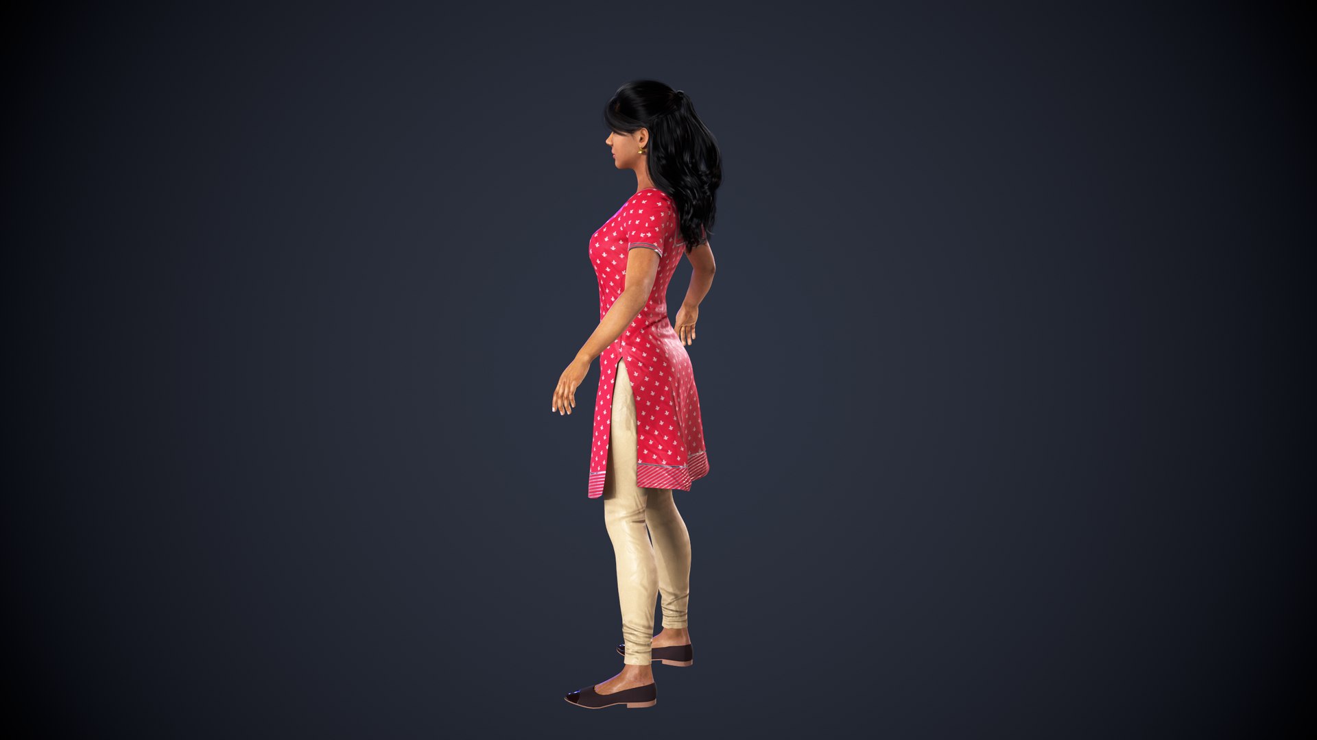 3D Indian Girl Model - TurboSquid 2026154