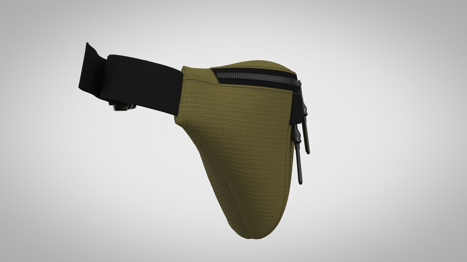 3D Waistbag Fanny Pack Clo3d Model - TurboSquid 2011777