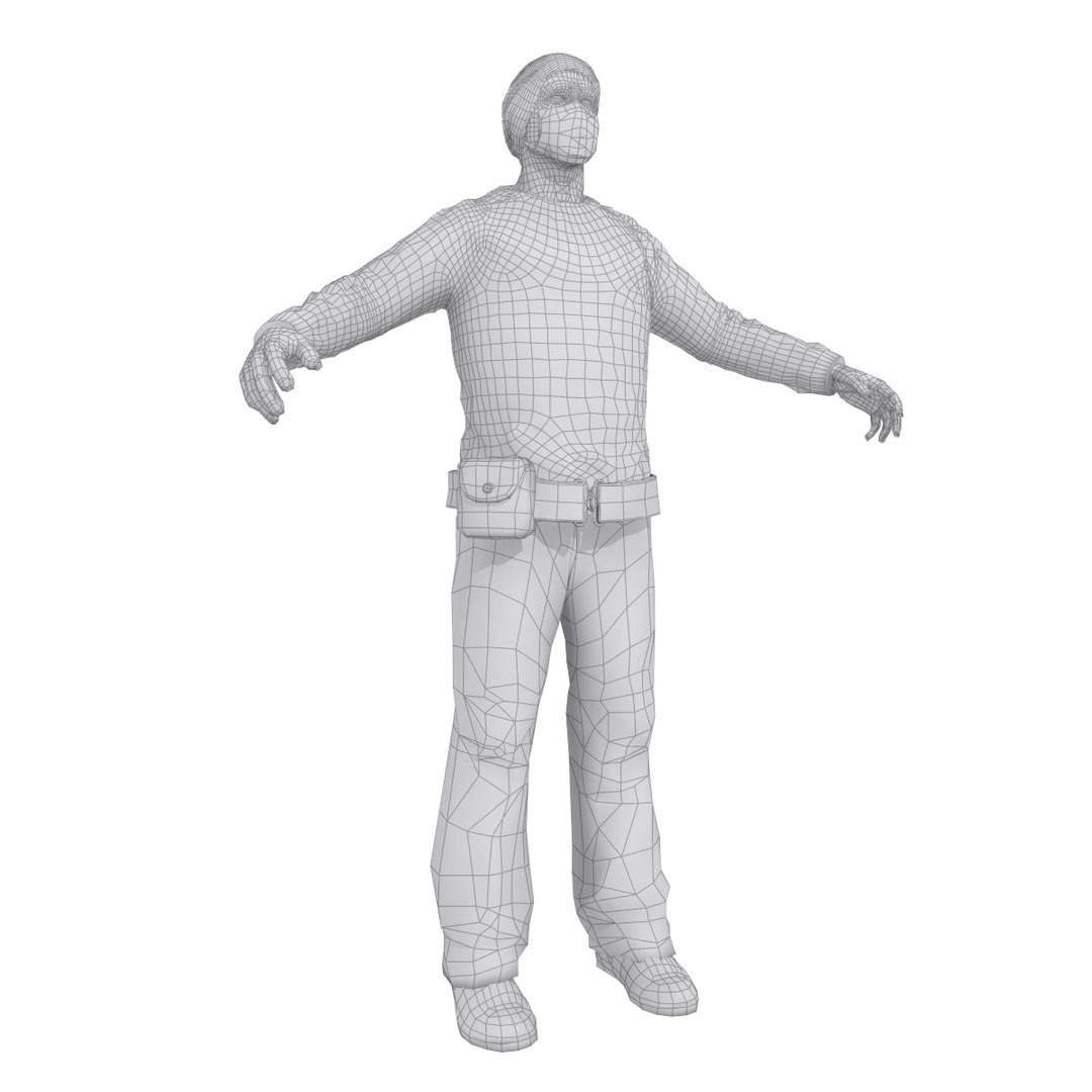 3ds Max Forensic Man