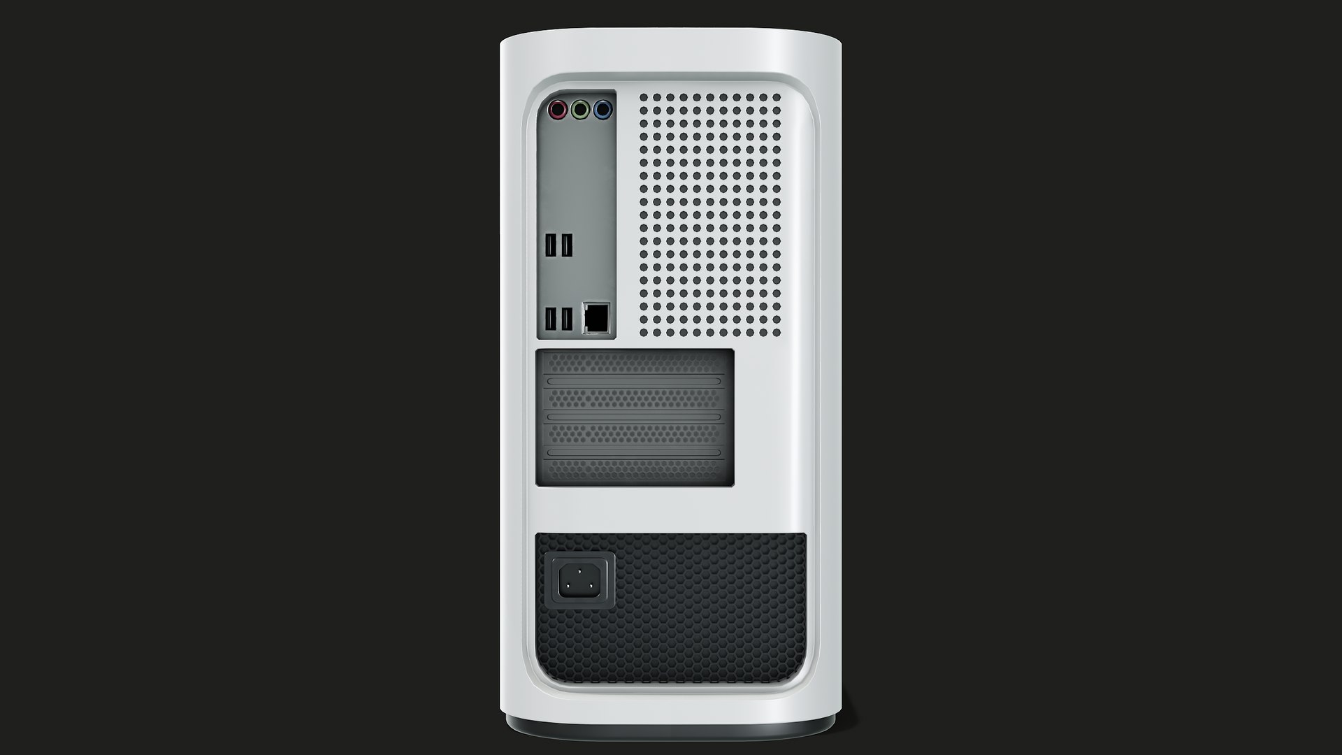 Futuritic PC Case 3D - TurboSquid 2013893