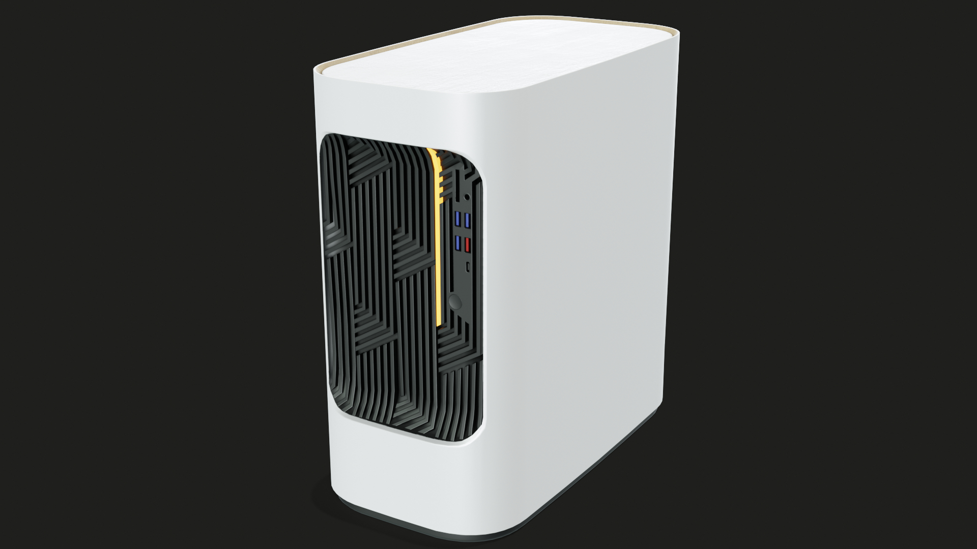 Futuritic PC Case 3D - TurboSquid 2013893