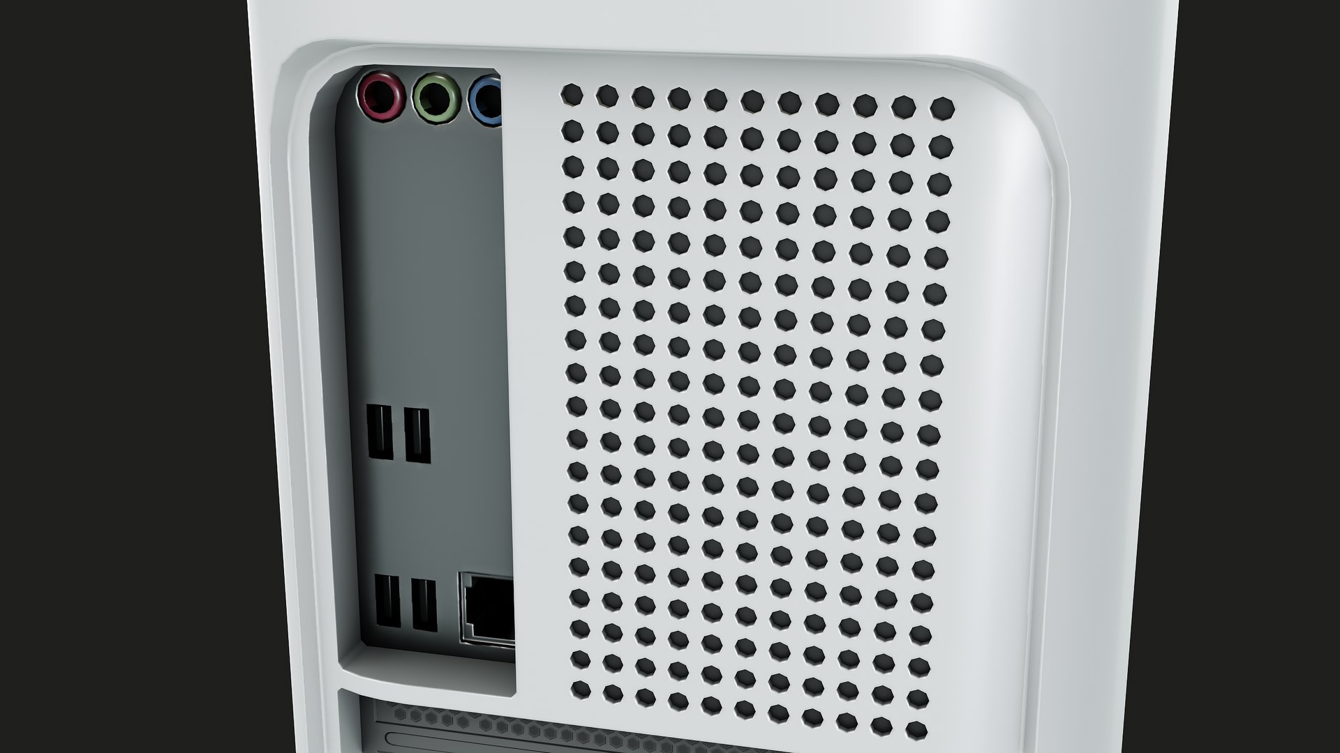 Futuritic PC Case 3D - TurboSquid 2013893