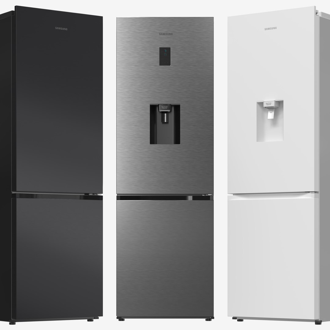 3D Samsung Refrigerator Collection 02 - TurboSquid 1900858