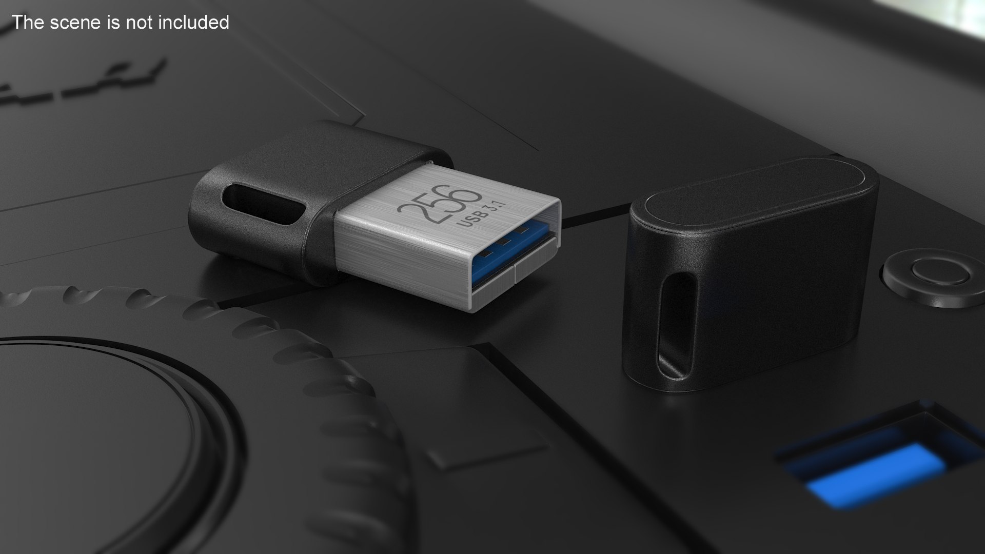 3D Model Mini Flash Drive 256Gb - TurboSquid 1984556